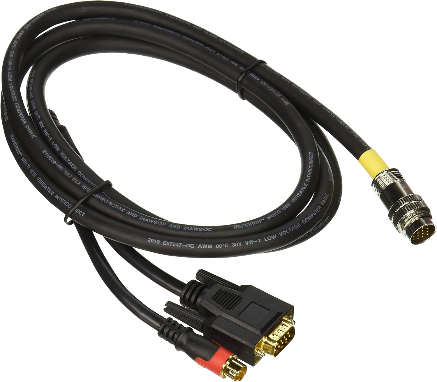 Amazon.com: C2G/Cables to Go 42163 RapidRun DB9 and SVideo Flying Lead ...