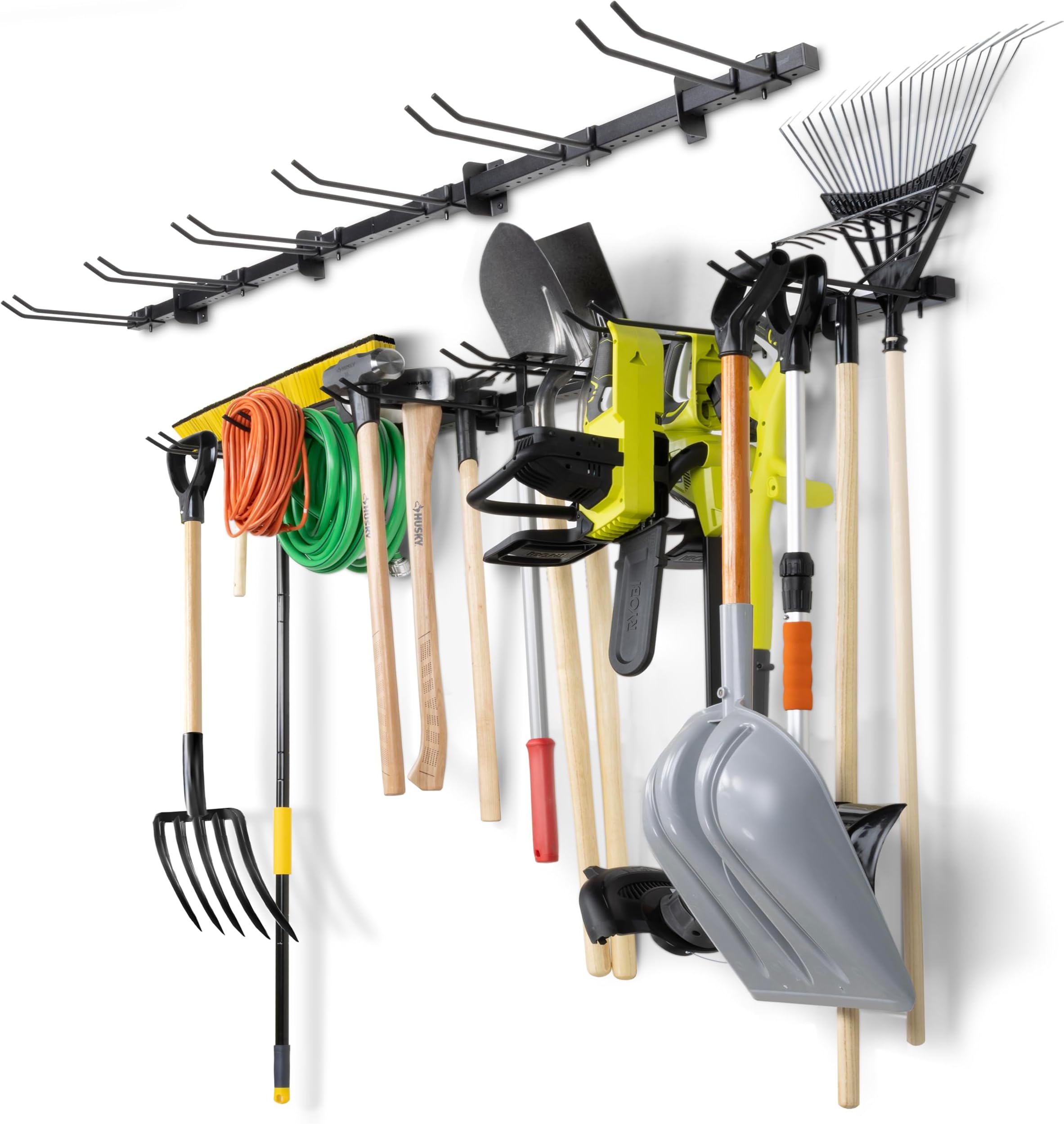 Amazon.com: GoSports Wall Mounted Garage Yard Tool Organizer ...