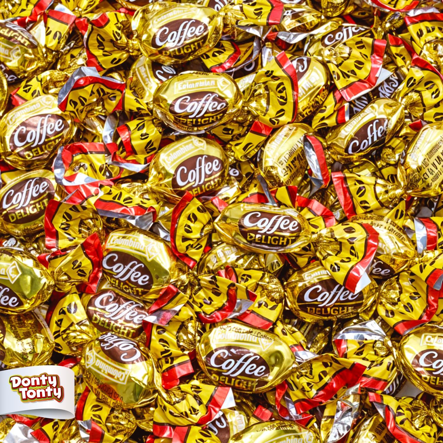 Amazon.com : Coffee Delight Hard Candy 1 lb – Bulk Candy in Resealable ...