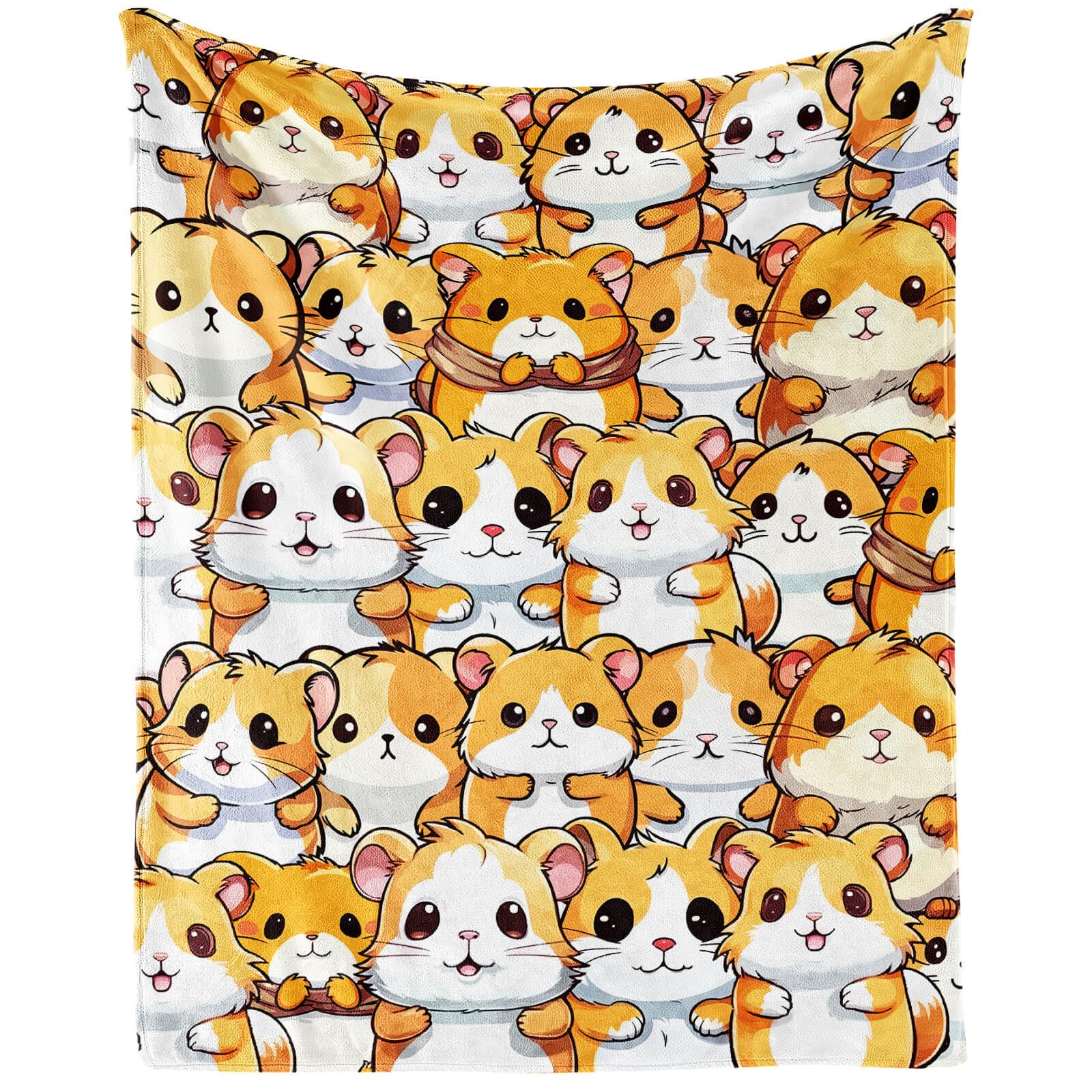 Amazon.com: CaomeiWu Hamster Blanket for Human, 50" x 40" Flannel Cute ...