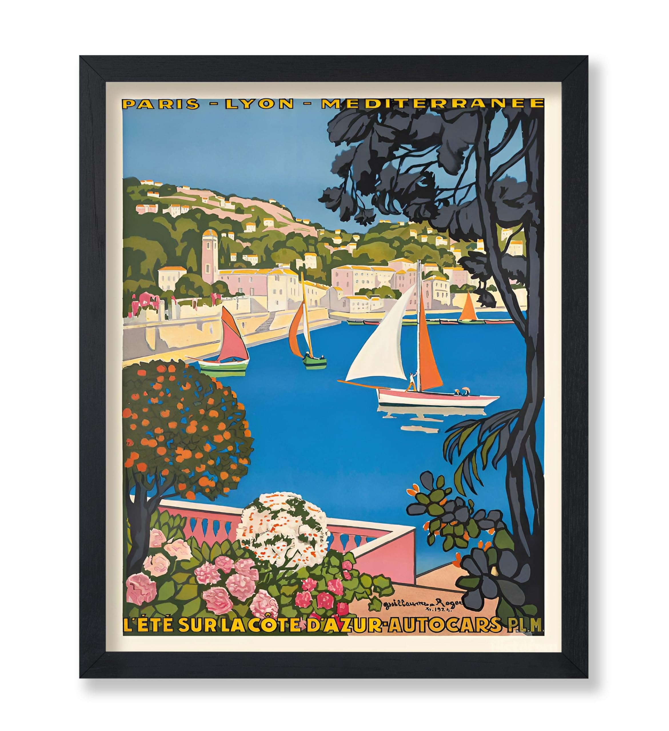 Amazon.com: Poster Master Vintage Travel Poster - Retro France Print ...