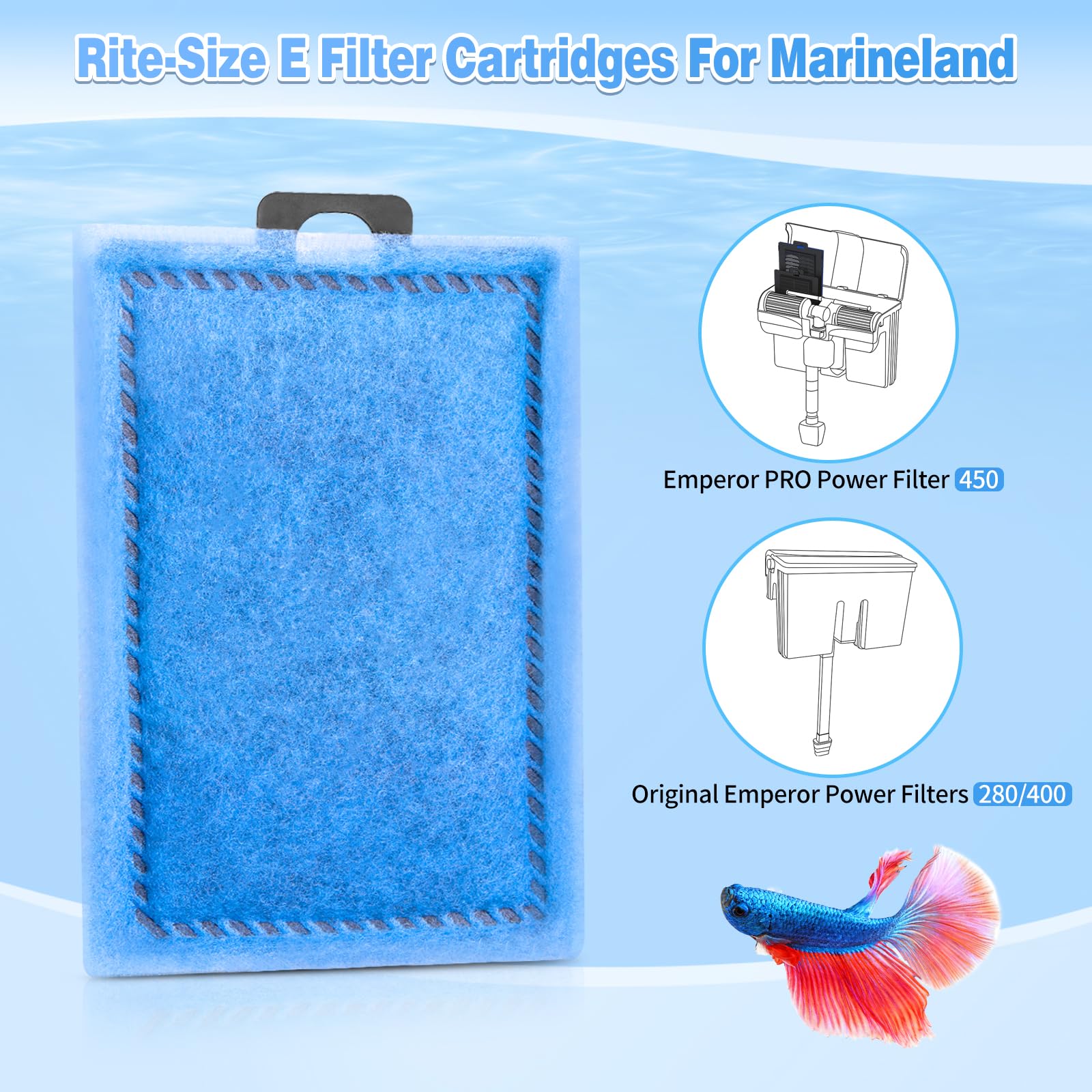 Snapklik.com : Umlecoa 9/16/32 Pack Rite-Size E Filter Cartridges For ...