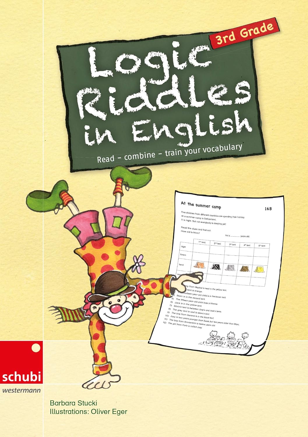 Logic Riddles in English 3rd Grade: Stucki, Barbara: 9783867233286 ...