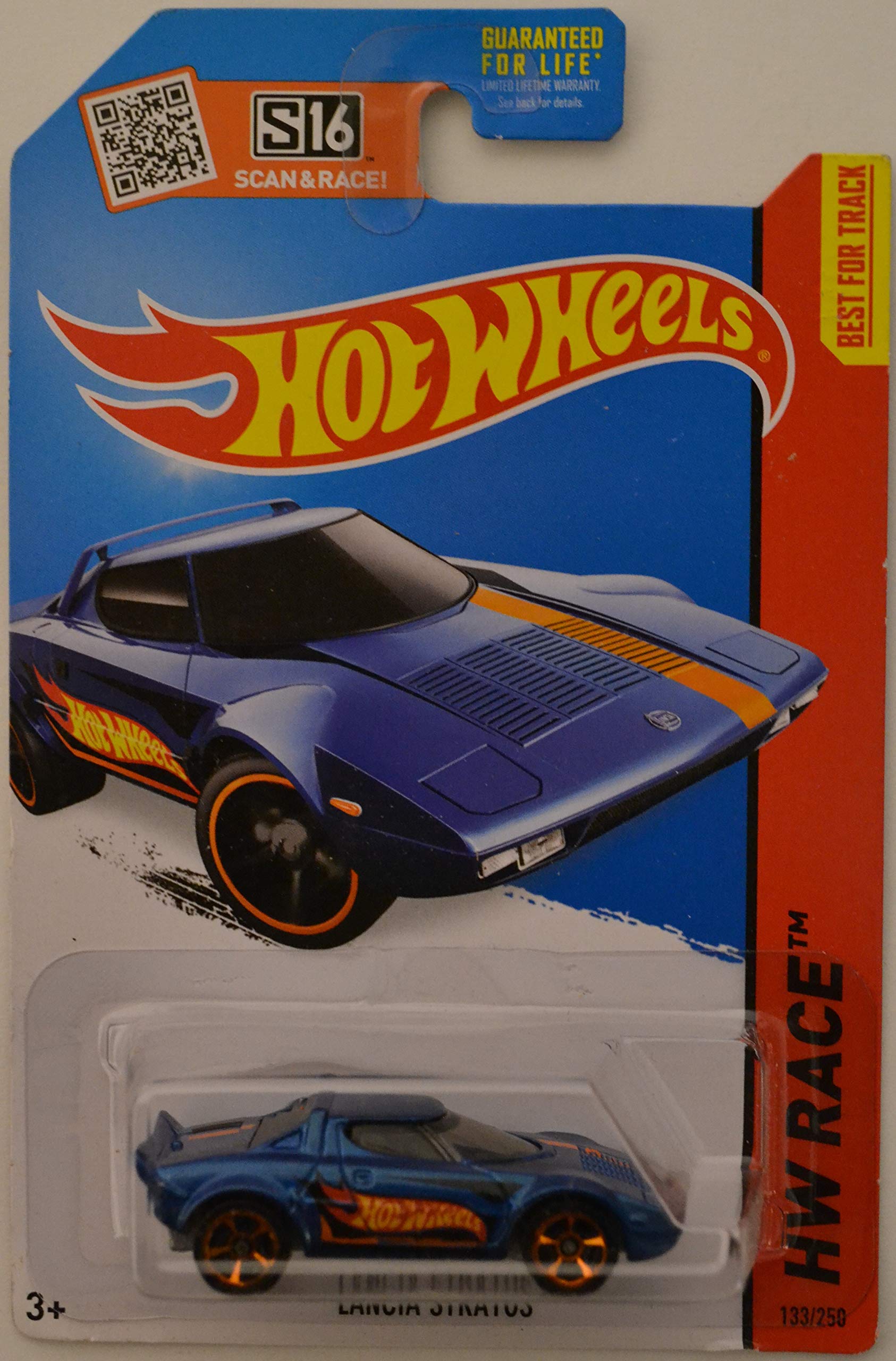 Buy Lancia Stratos Blue #133 Hot Wheels HW Race Series 1:64 Scale ...