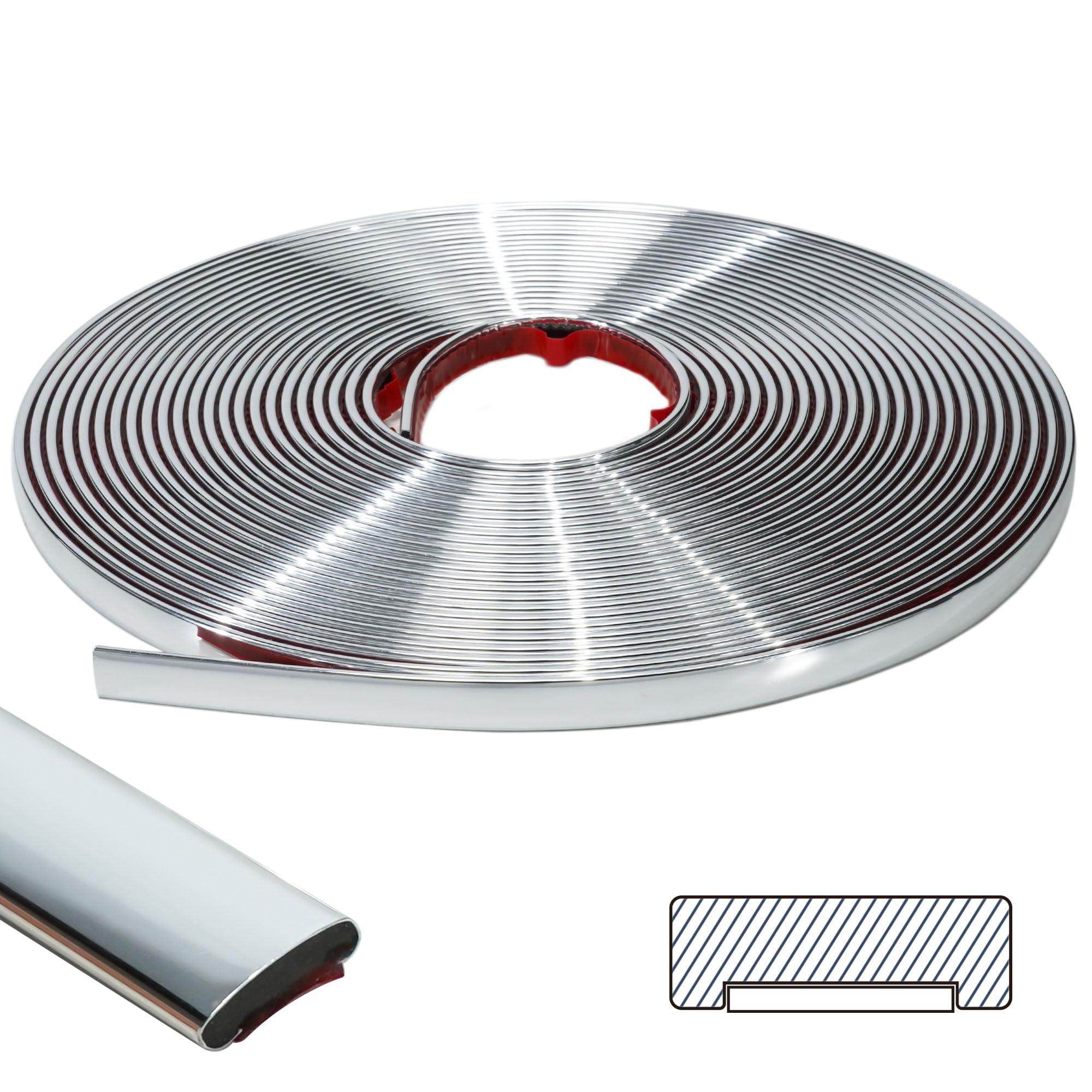 Snapklik.com : Peel And Stick Molding Trim, Flexible Wall Trim Molding ...