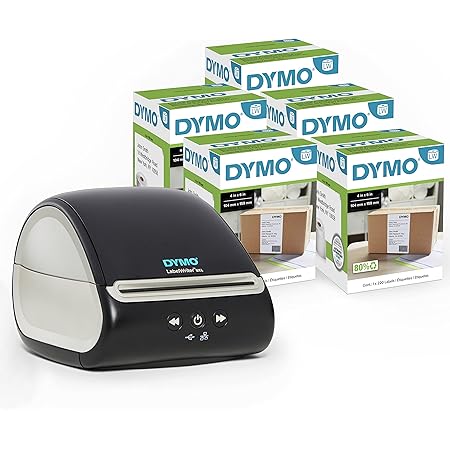 Amazon.com: DYMO Authentic LW Extra-Large Shipping Labels, DYMO Labels ...