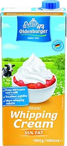 Oldenburger Shani Whipping Cream (35% Fat), 1 Liter: Buy Online at Best ...