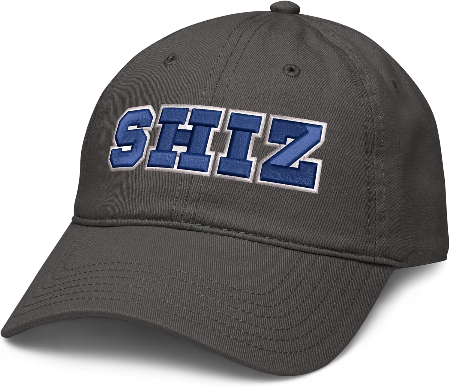Wicked Shiz Colligate Adjustable Puff Embroidered Baseball Hat at ...