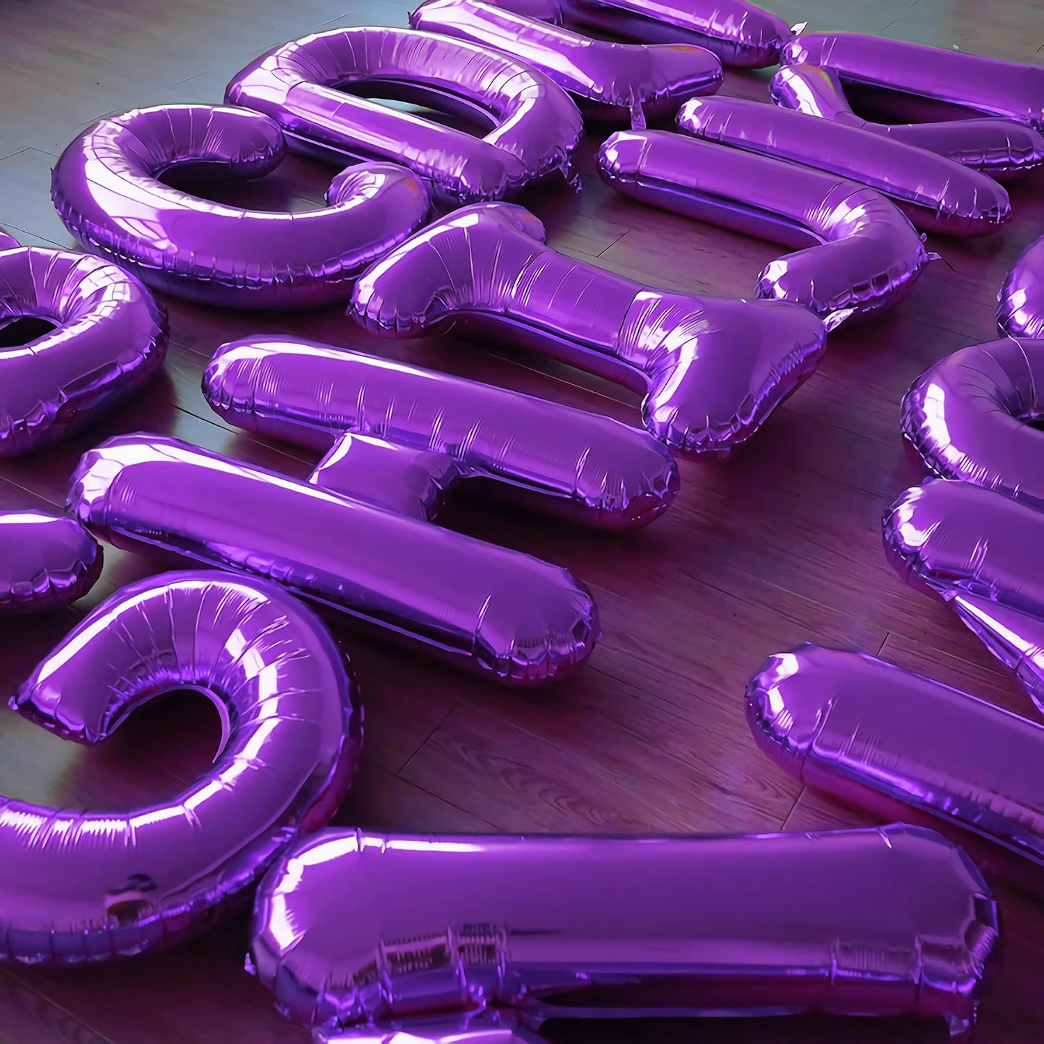 Cartel de globos de feliz cumpleaños, letras personalizadas de 16 ...