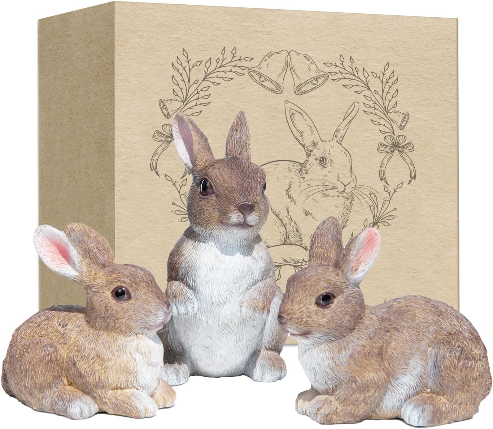 Amazon.com : Hi-Line Gift 87685-C Chubby Rabbit Standing : Patio, Lawn ...