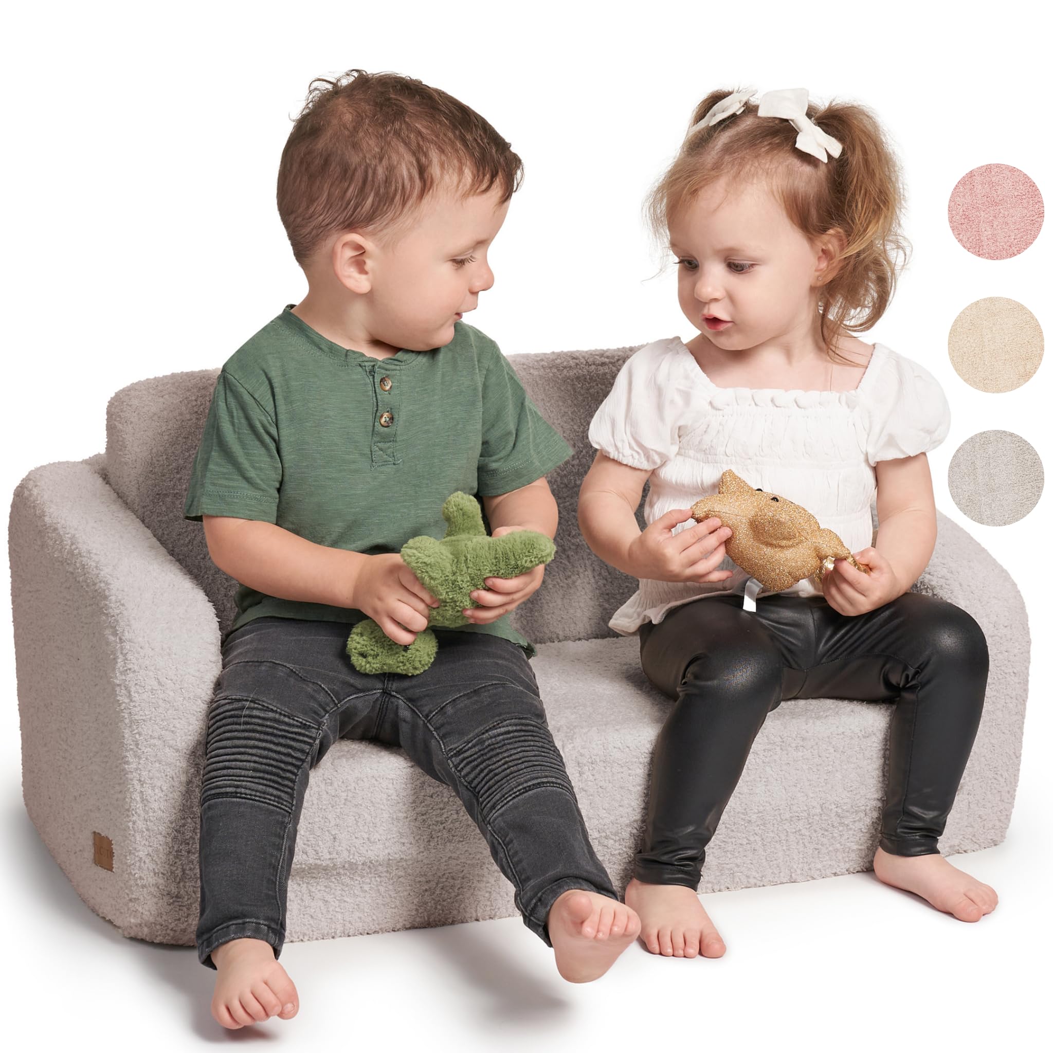 Amazon.com: Sturdy Kids Couch and Chair for Fun Play Time or Comfy ...