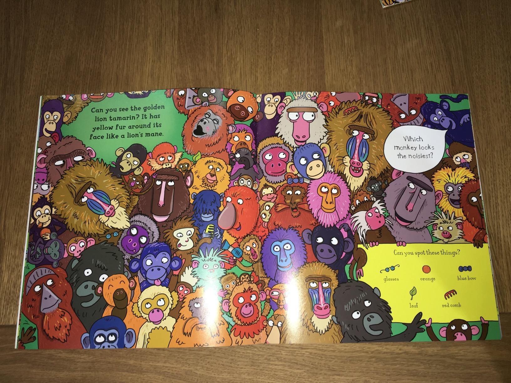 Spot the Monkey in the Jungle: Packed with things to spot and facts to ...