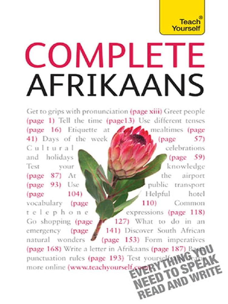 Learning Afrikaans