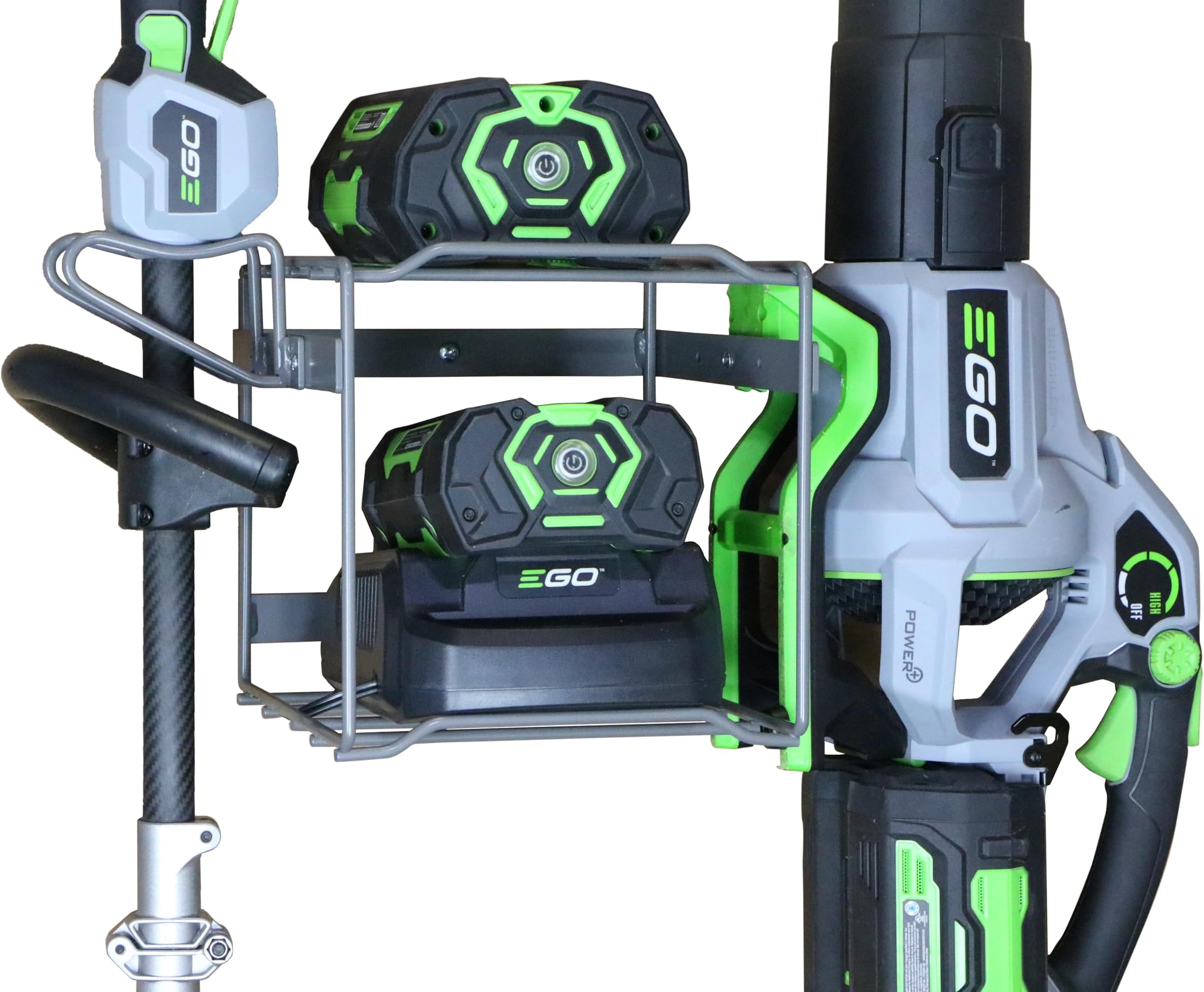 Amazon.com: JAYOBGO Power Tool Organizer Wall Mount - Lawn Weed Eater ...