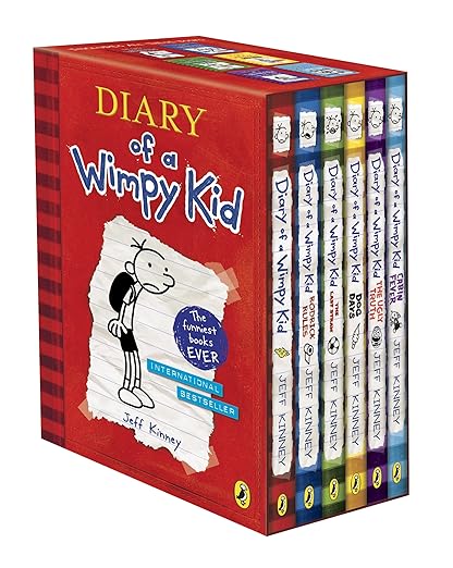 Diary of a Wimpy Kid - 6 copy slipcase : Kinney, Jeff: Amazon.co.za: Books