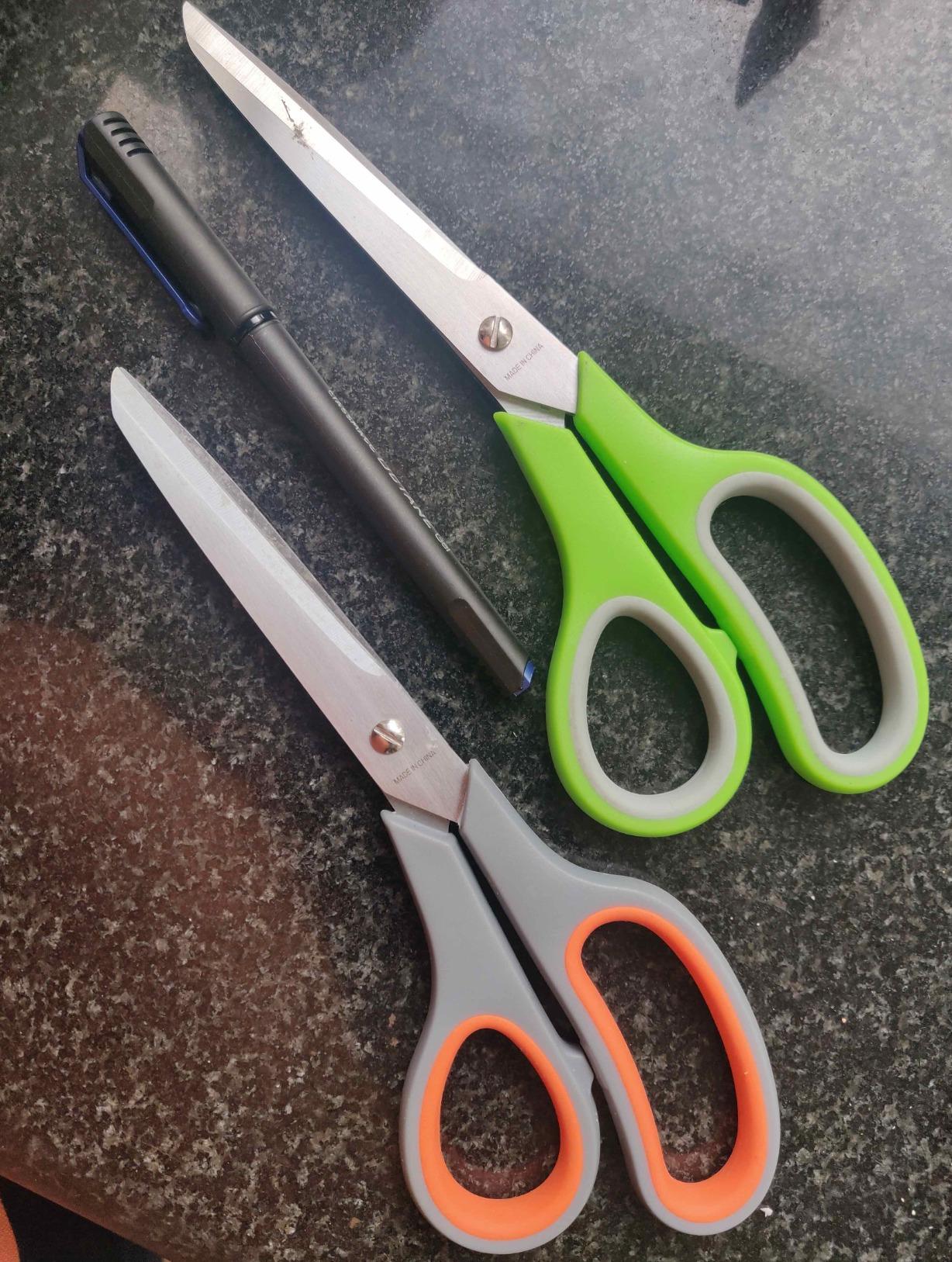 AmazonBasics Multipurpose Scissors - 2-Pack : Amazon.in: Office Products