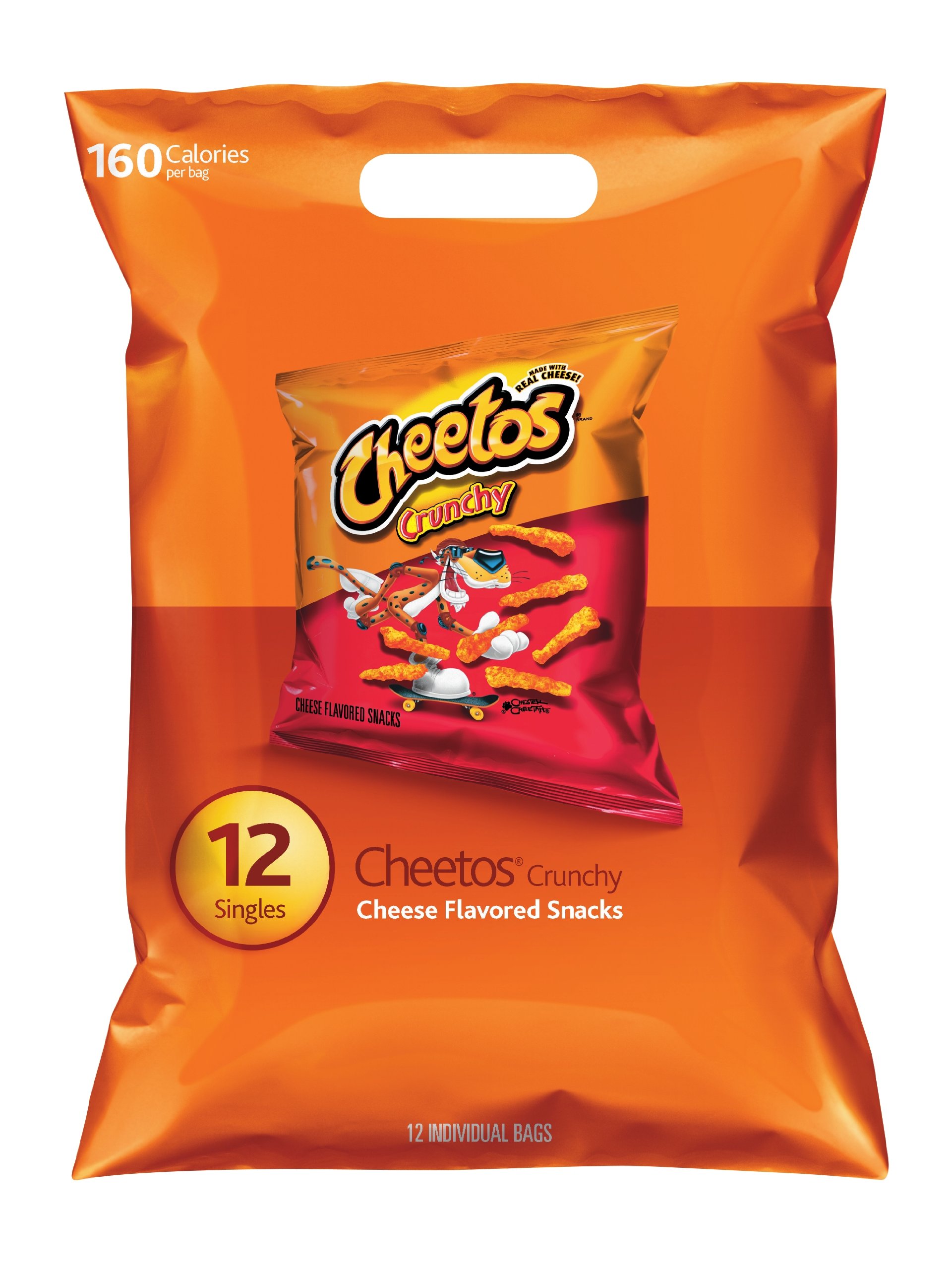 Amazon.com: Cheetos Crunchy Cheese Flavored Snacks, 12 Singles