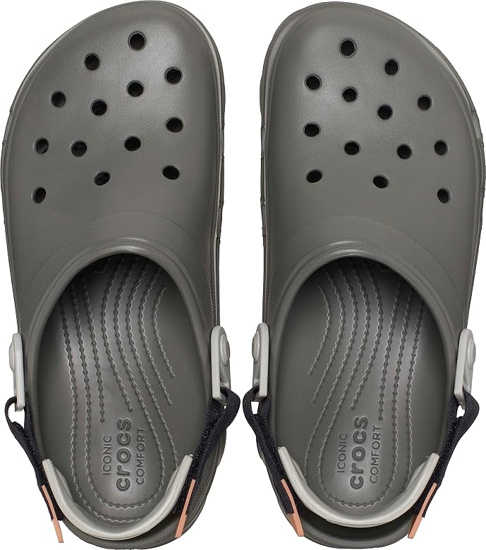 Crocs Unisex-Adult All Terrain Clogs with Adjustable Heel Strap
