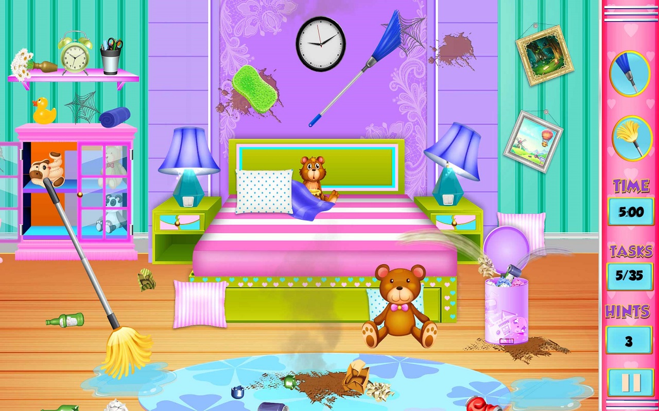 My Family Mansion Cleaning: Princess Family Mansion of Dream House ...