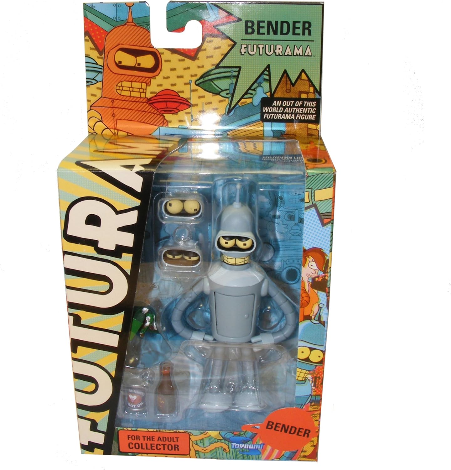 Amazon.com: Futurama: Bender Action Figure - Version 2 : Toys & Games
