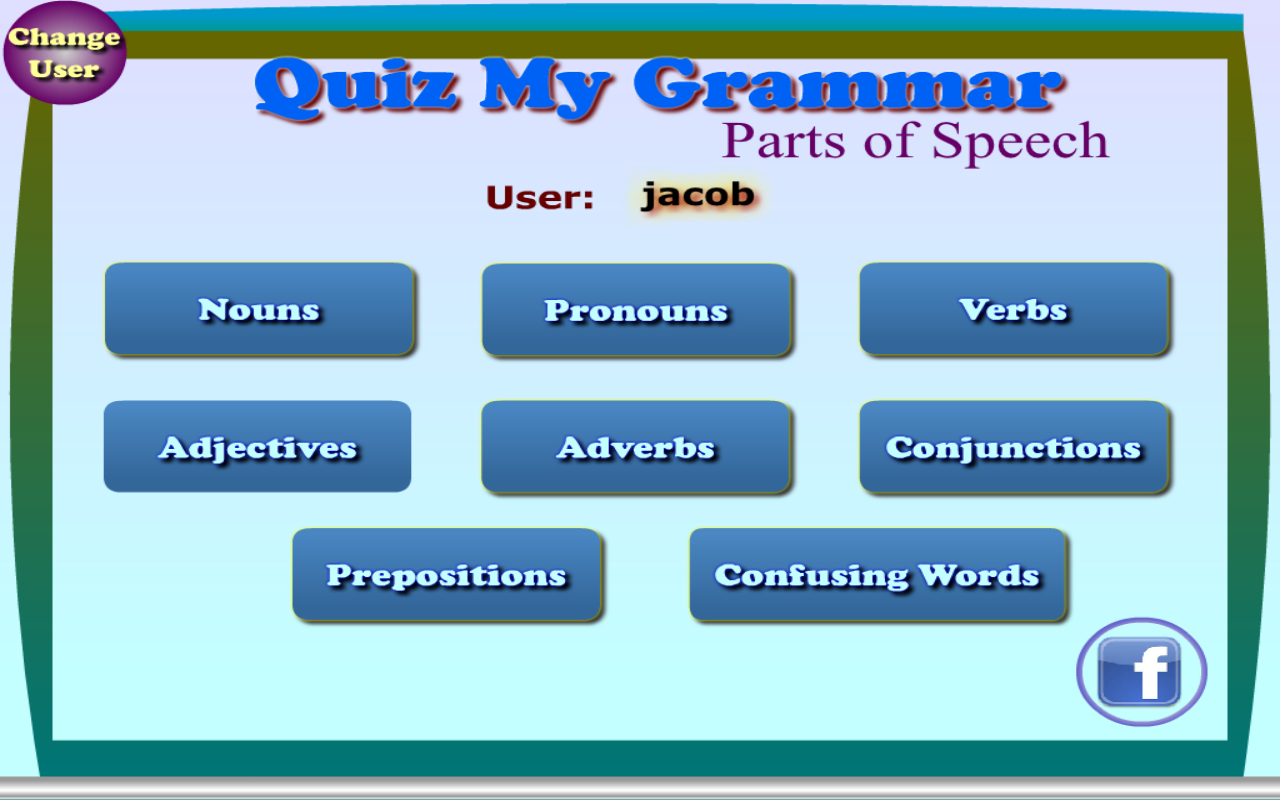Aplicación Quiz my Grammar: Parts of Speech Lite en Amazon Appstore