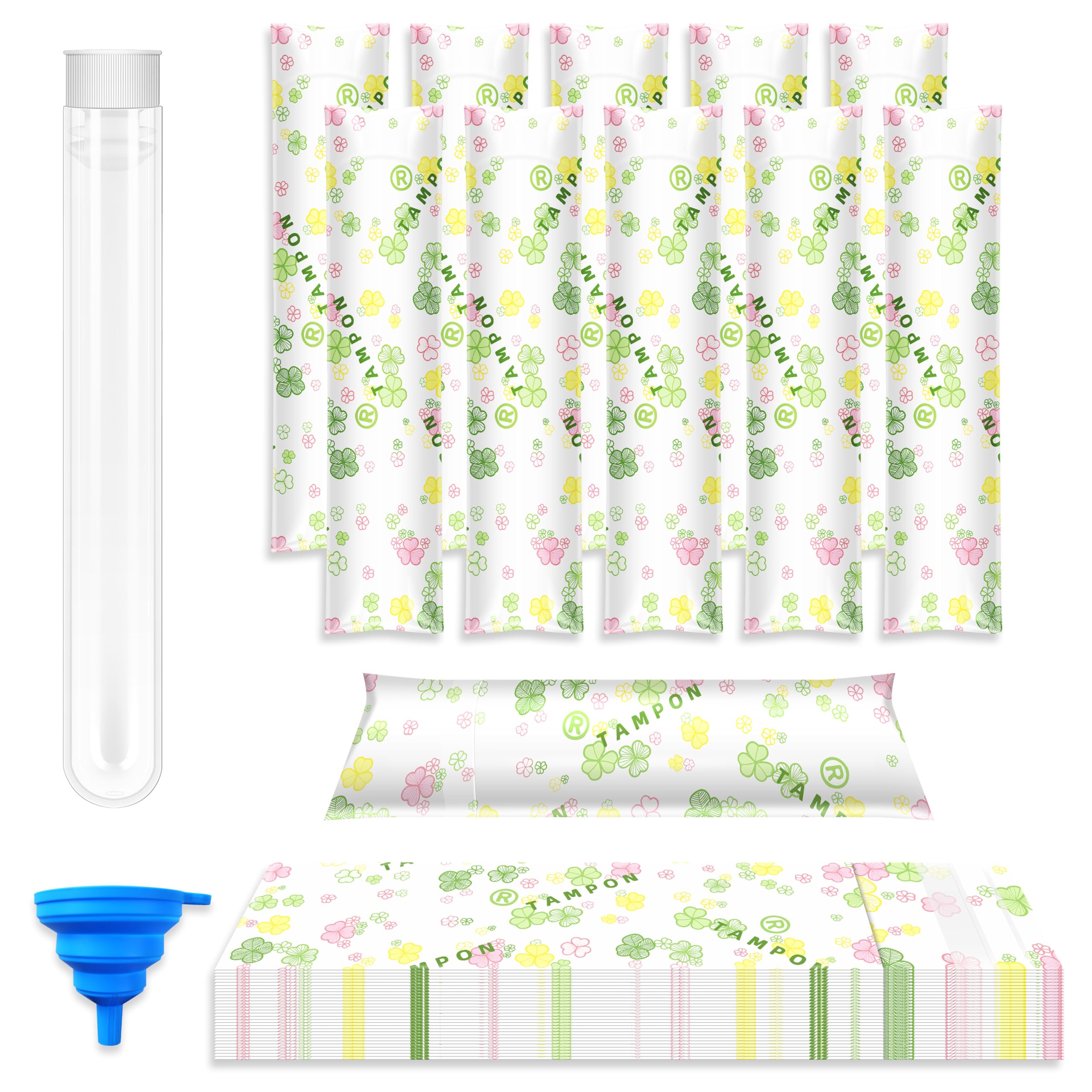Snapklik.com : Jusoney 39Pcs Tampon Flasks For Liquor 10 Pack
