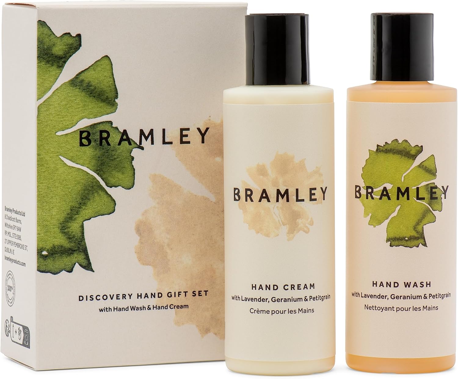 BRAMLEY Discovery Hand Set, 2 x 100ml | Natural Hand Wash & Hand Cream ...