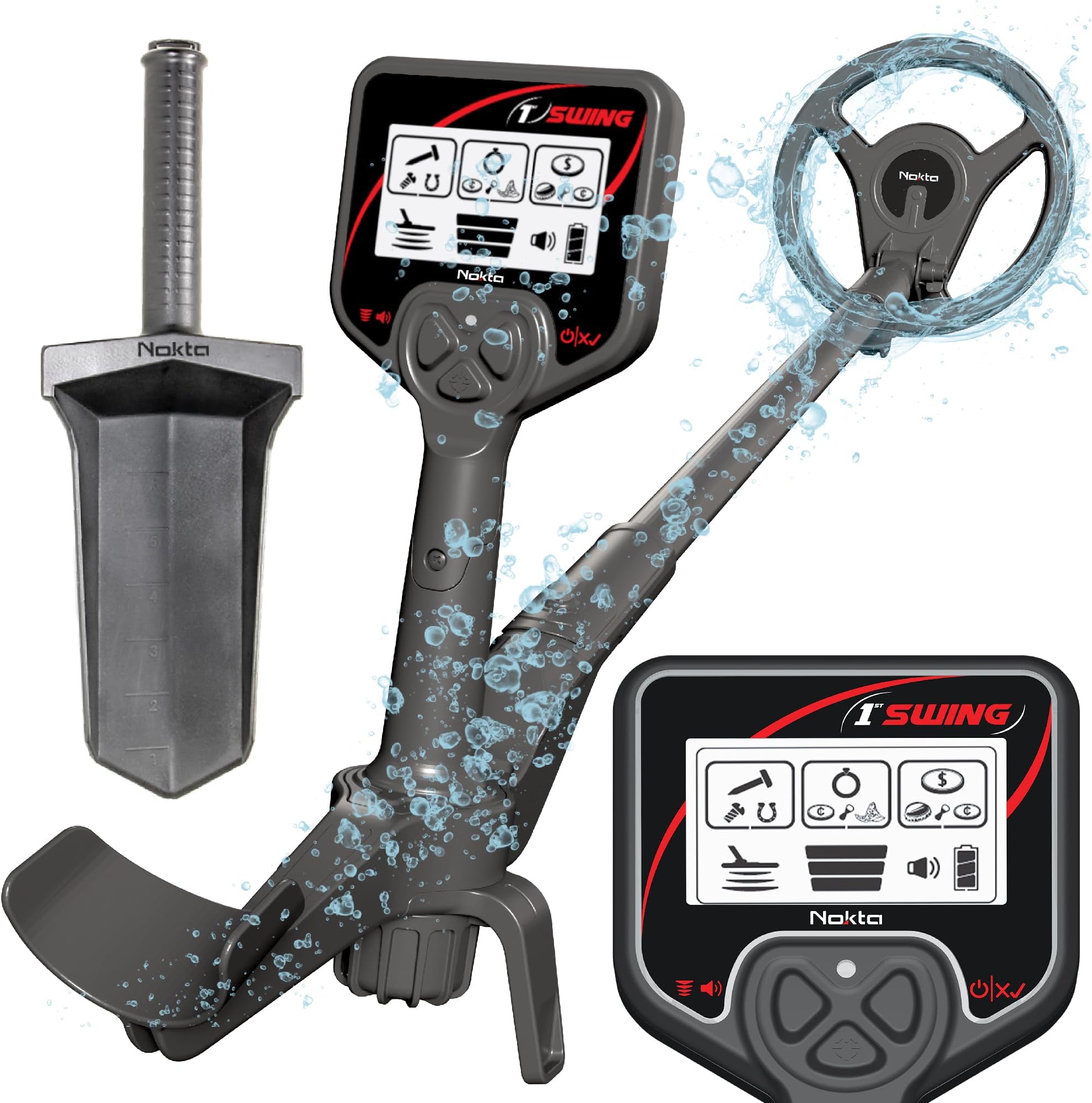 Nokta Metal Detector for Adults – 1st Swing Waterproof Metal Detector ...