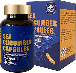 Amazon.com: DABC OAK LAND Sea Cucumber, Wild Caught Capsules Sea ...