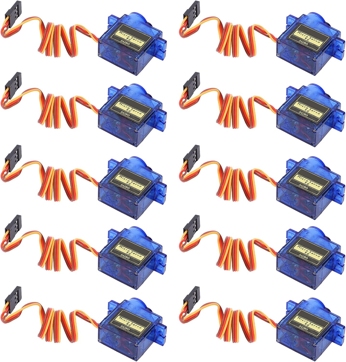 Amazon.com: 10 Pcs SG90 Servo Motor for RC Plane Model - DIY Remote ...