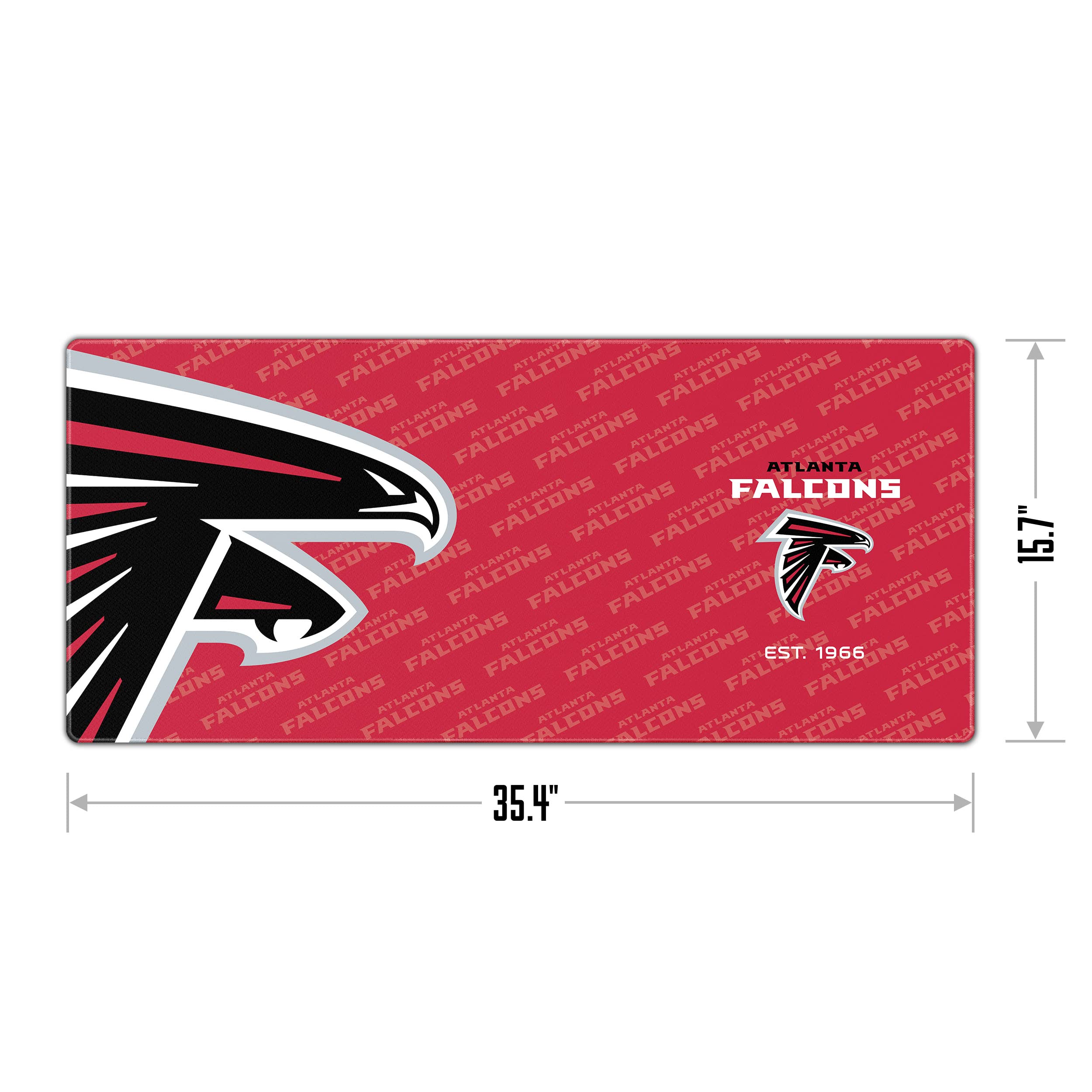 Snapklik.com : NFL Atlanta Falcons Logo Series Desk Pad