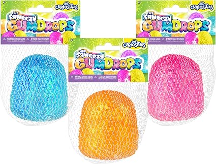 Amazon.com: ORB Curiosities Sqweezy Gumdrops 3 Pack - Fun, Sparkling ...
