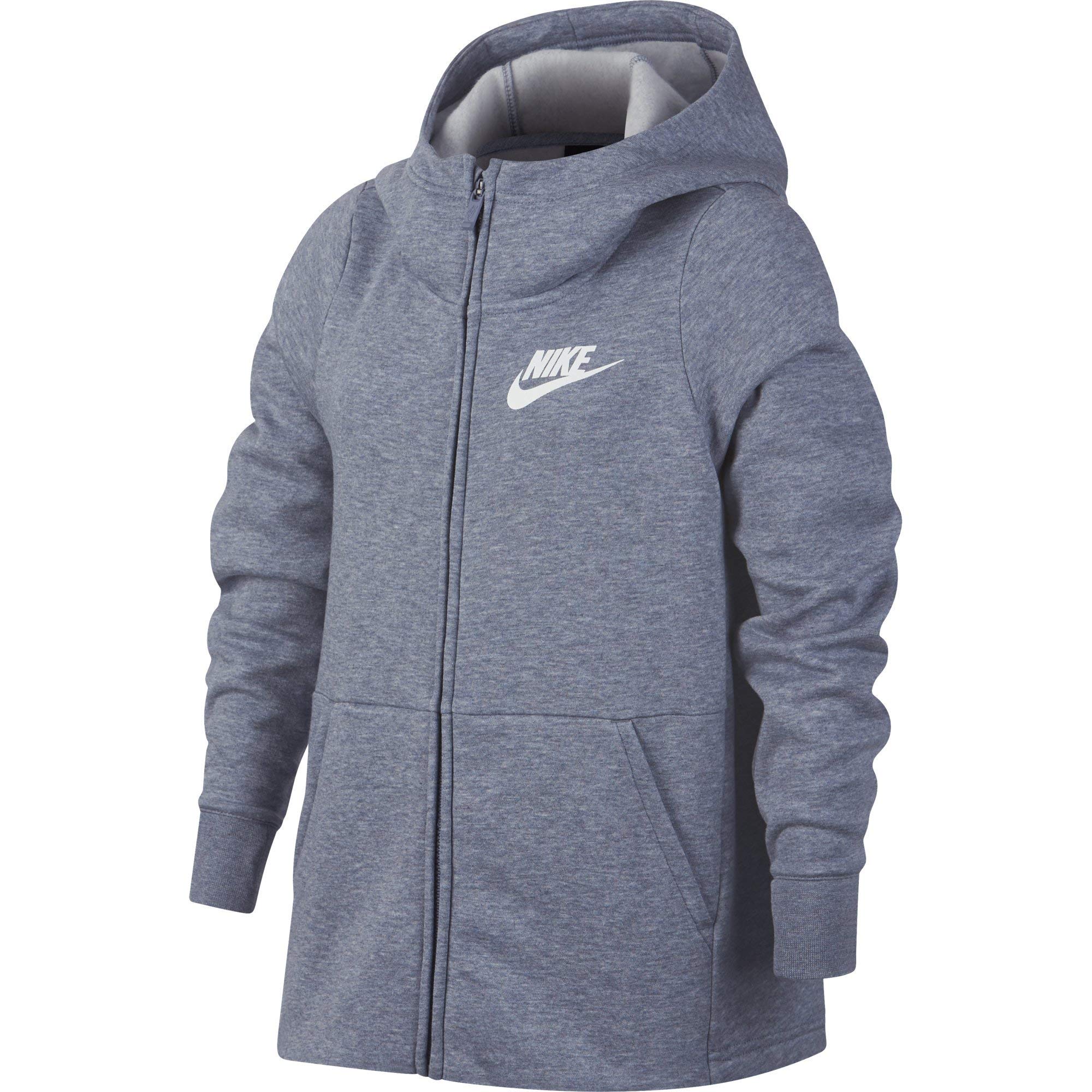 Amazon.com: NIKE Sportswear Girls' Full-Zip Hoodie : Clothing, Shoes ...