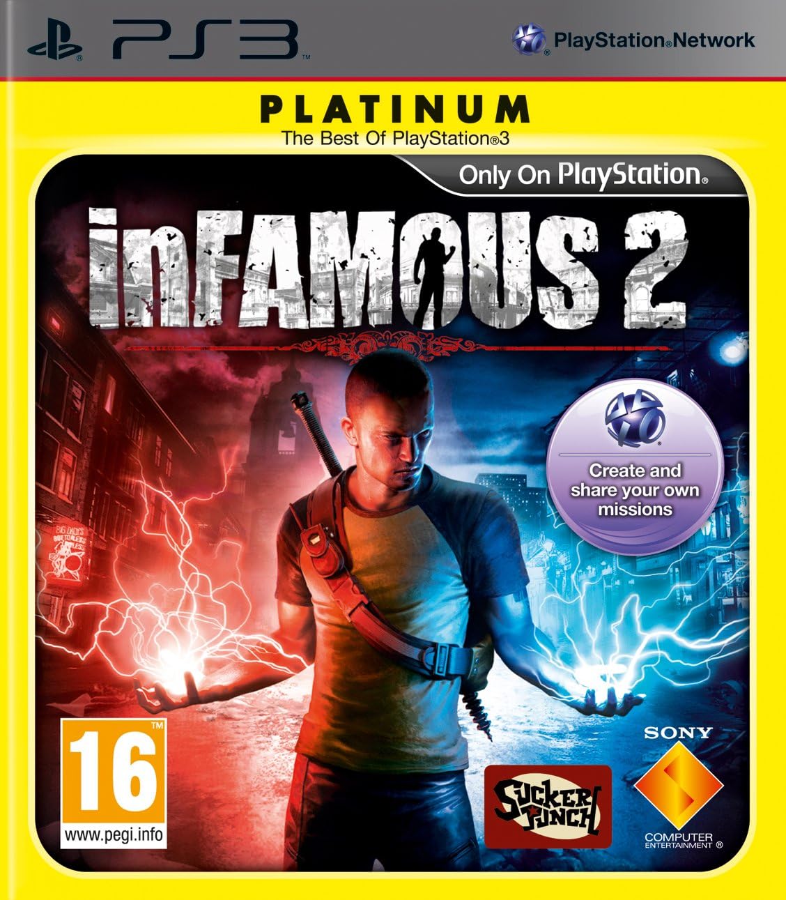 inFamous 2 - Platinum Edition (PS3) : Amazon.co.uk: PC & Video Games