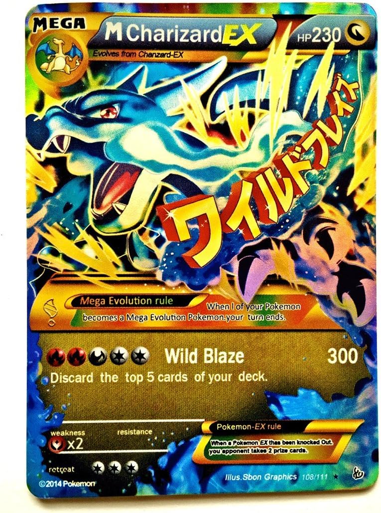 Pokemon Mega Ex Charizard Pokemon Mega Ex Cards for 1 Dollar Pokemon ...