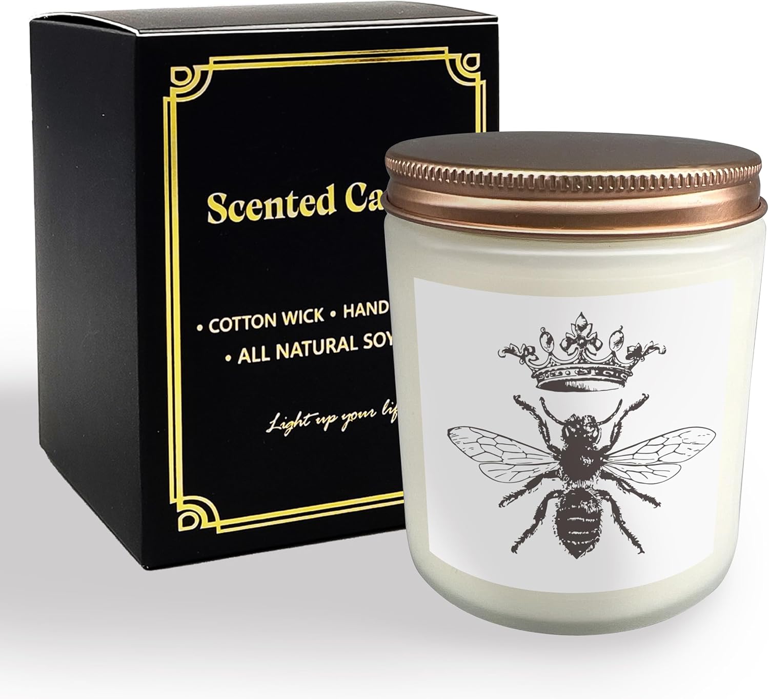 Amazon.com: Mancheng-zi Queen Bee Candle,Queen Bee Birthday Gifts for ...