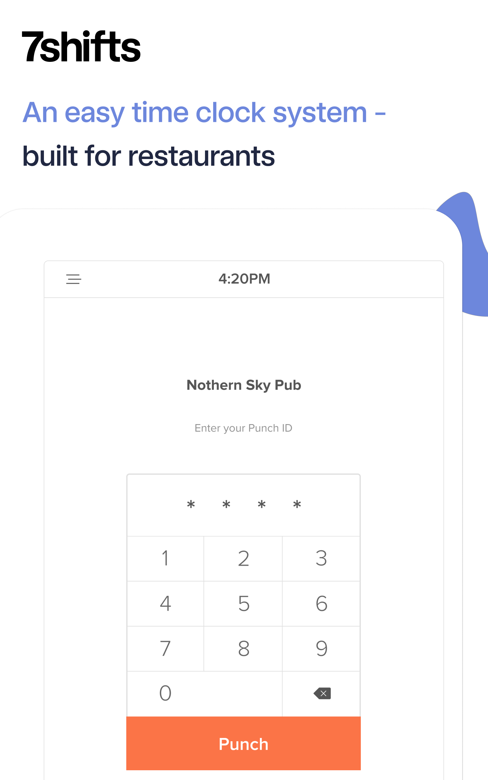 7punches: Simple Time Clocking - App on Amazon Appstore