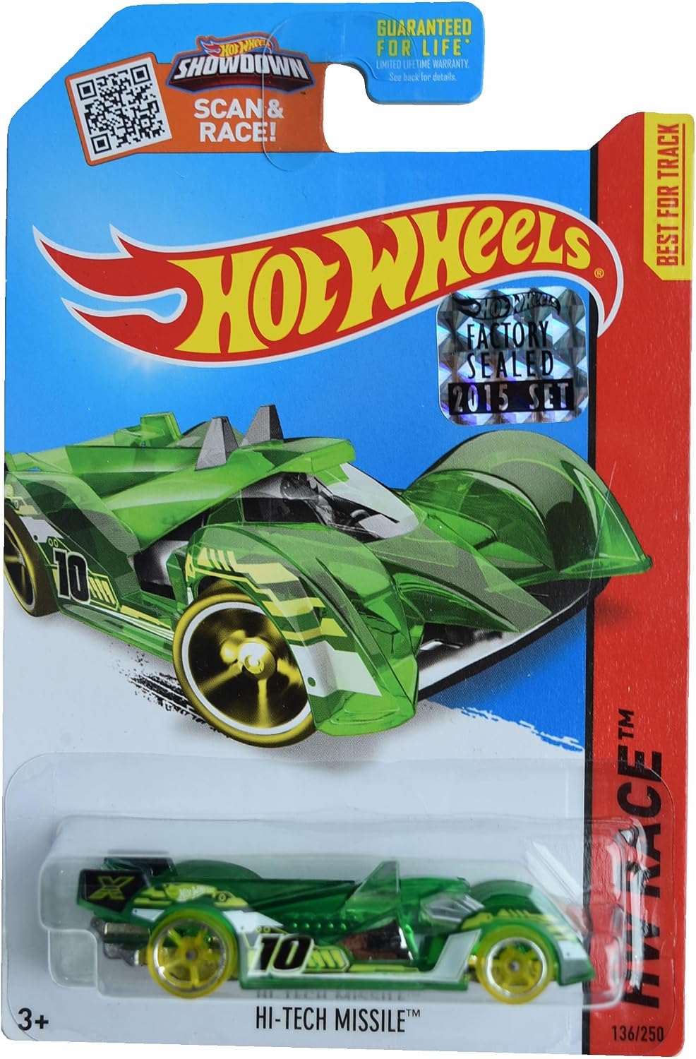 Amazon.com: Hot Wheels Hi Tech Missil, HW Race 136/250 : Toys & Games