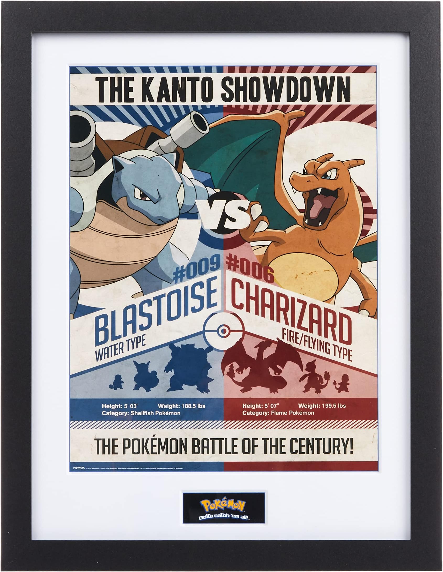 GB eye Pokémon Pokeballs 30 x 40cm Framed Collector Print : Amazon.co ...