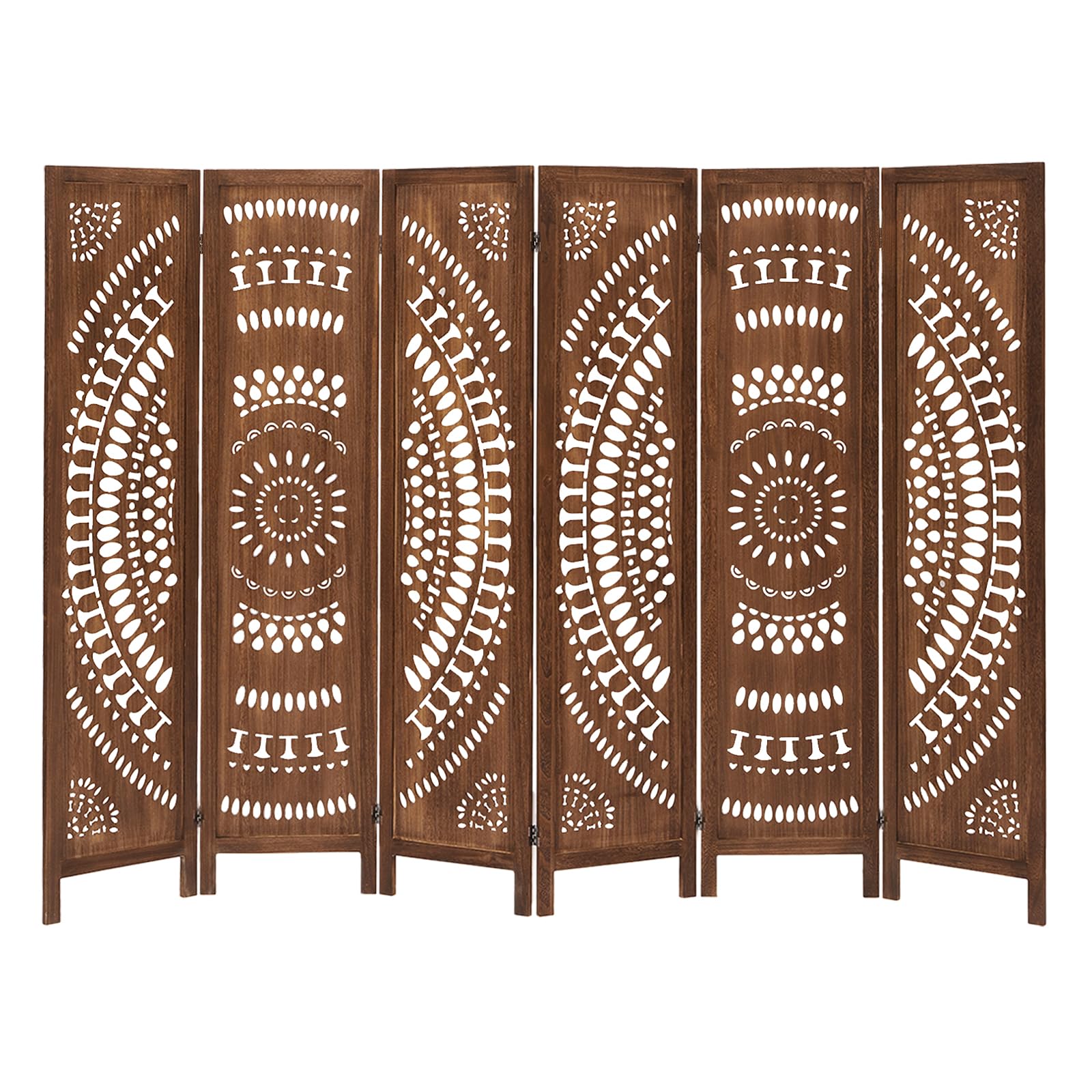 Amazon.com - Leesinwing Room Dividers and Folding Privacy Screens, Boho ...