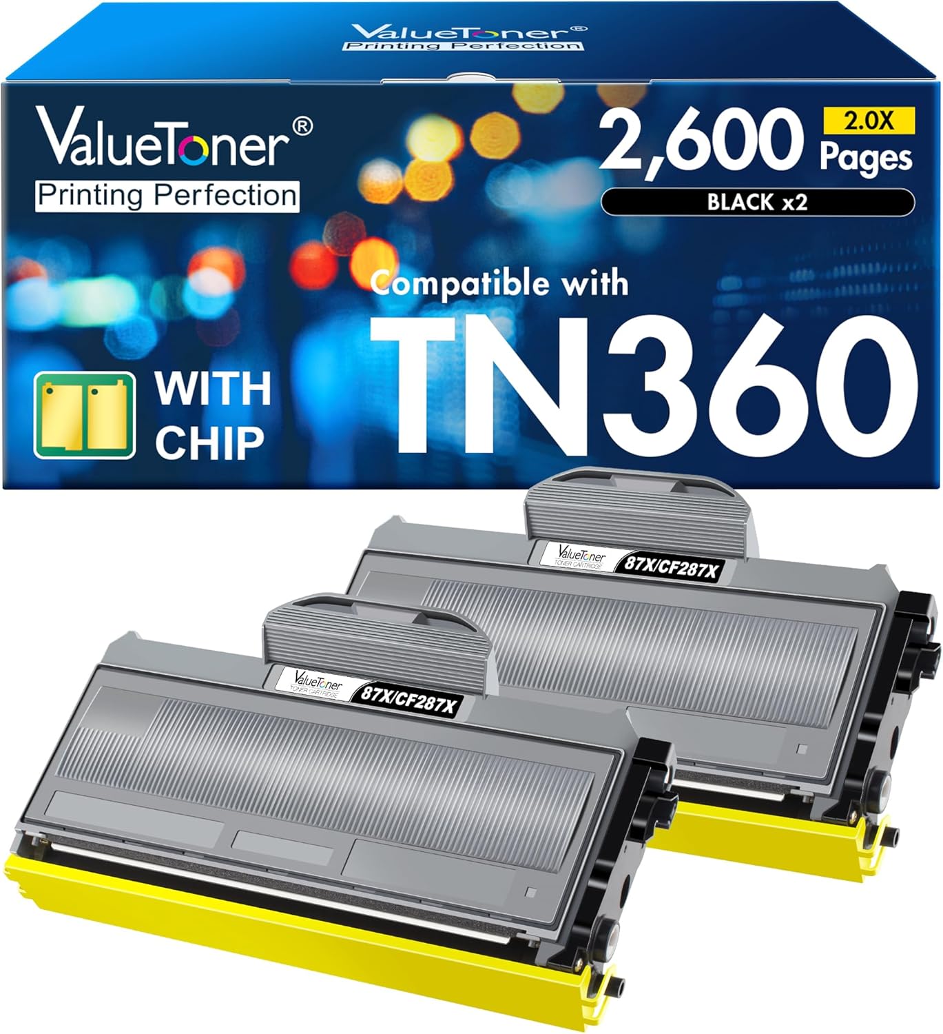 Amazon.com: TN360 Toner Cartridge Replacement for Brother TN360 TN-360 TN330 TN-330 High Yield ...