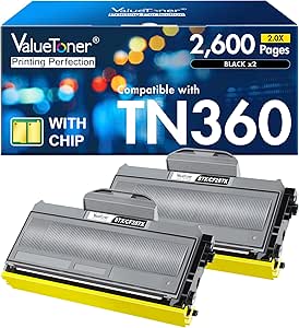 Amazon.com: TN360 Toner Cartridge Replacement for Brother TN360 TN-360 TN330 TN-330 High Yield ...