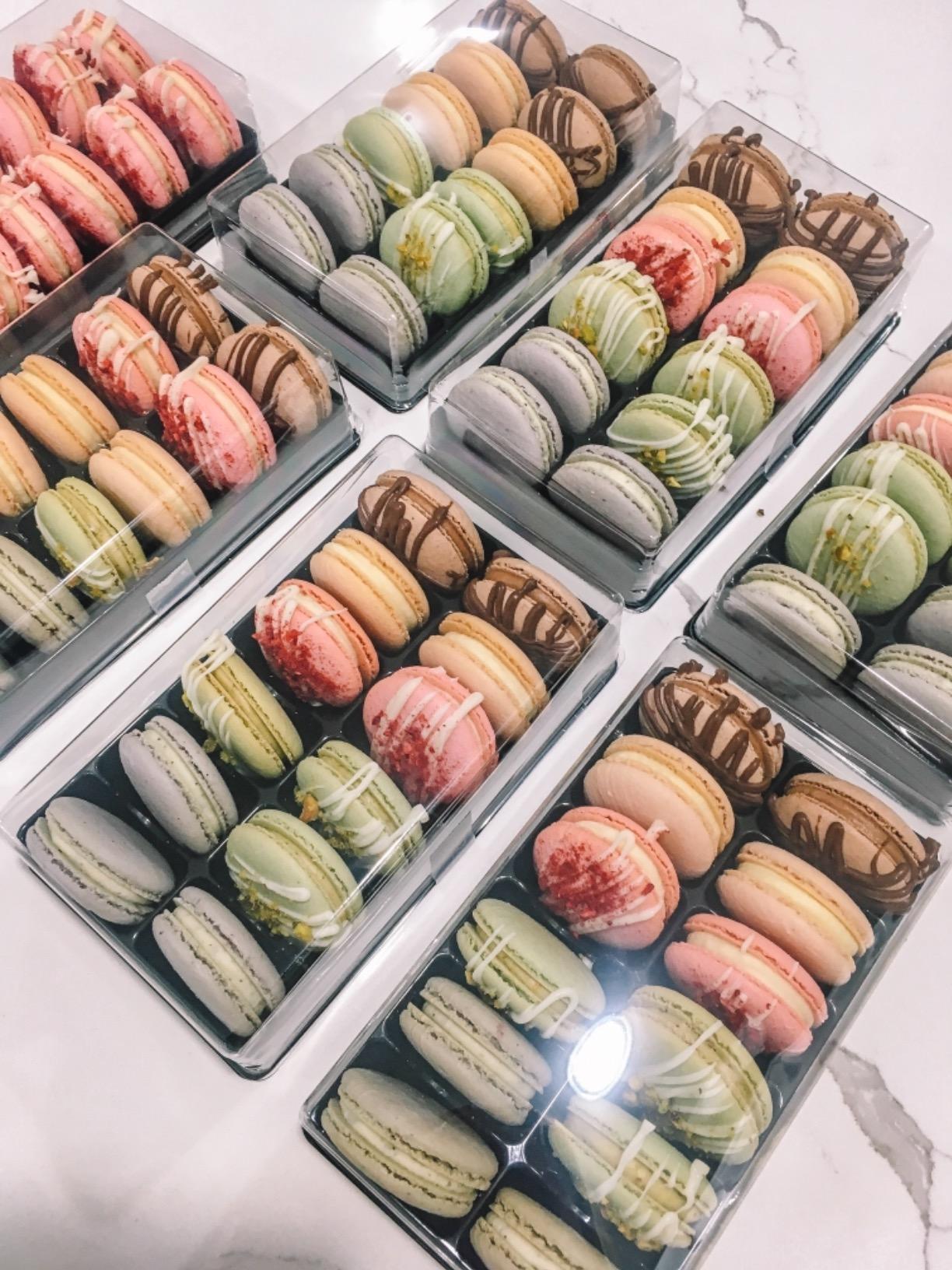 Amazon.com: Pastry Chef's Boutique - Clear and Black Base Plastic ...