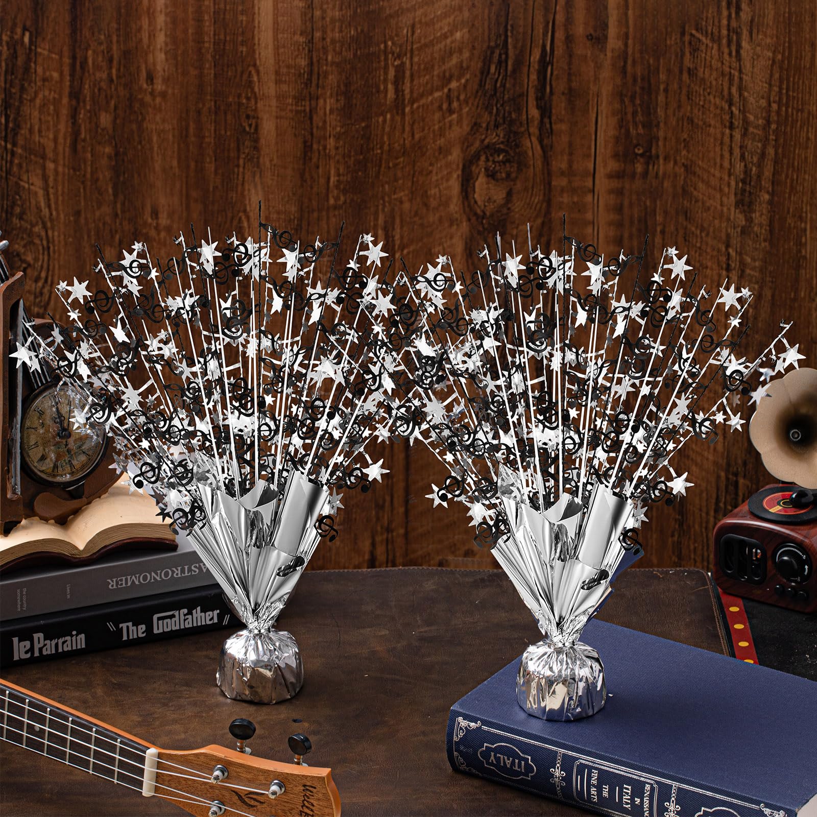 Music Notes Wedding Theme Decor Cascading Roses With Music Notes