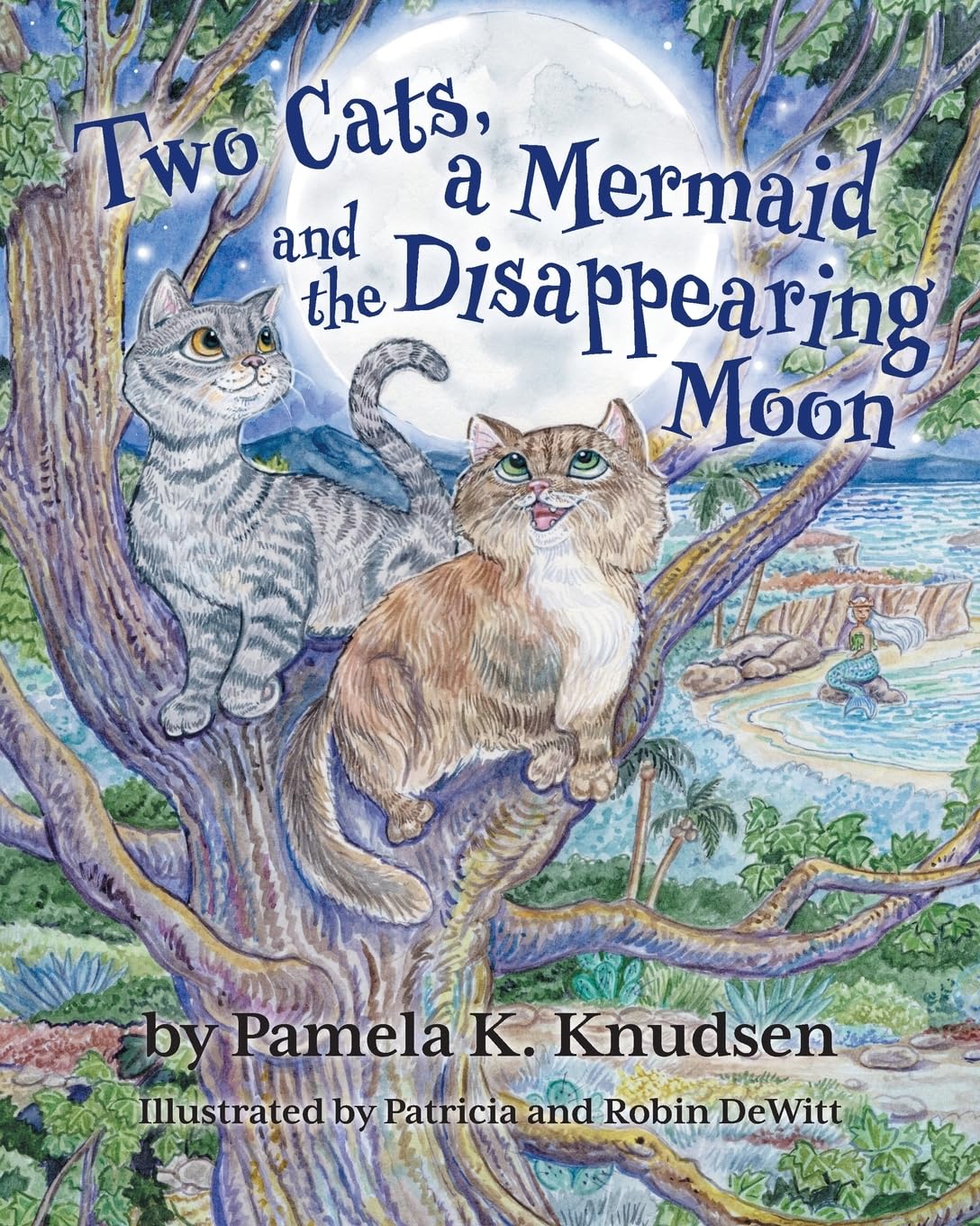 Amazon.com: Two Cats, a Mermaid and the Disappearing Moon ...