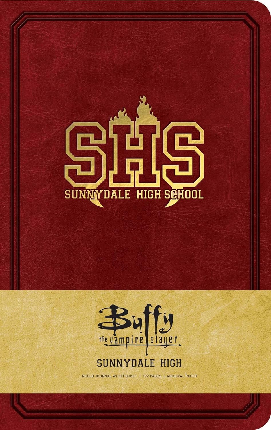 Buffy the Vampire Slayer Sunnydale High Hardcover Ruled Journal (90's ...