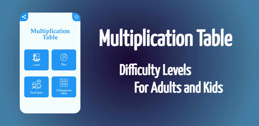 Multiplication Table:Amazon.com:Appstore for Android