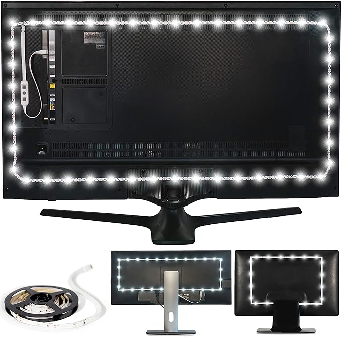 Luminoodle Bias Lighting, Backlight Kit for Monitors up to 24" - USB ...