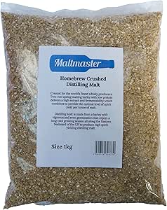 Homebrew Crushed Malt Distilling Malt 1kg : Amazon.co.uk: Grocery