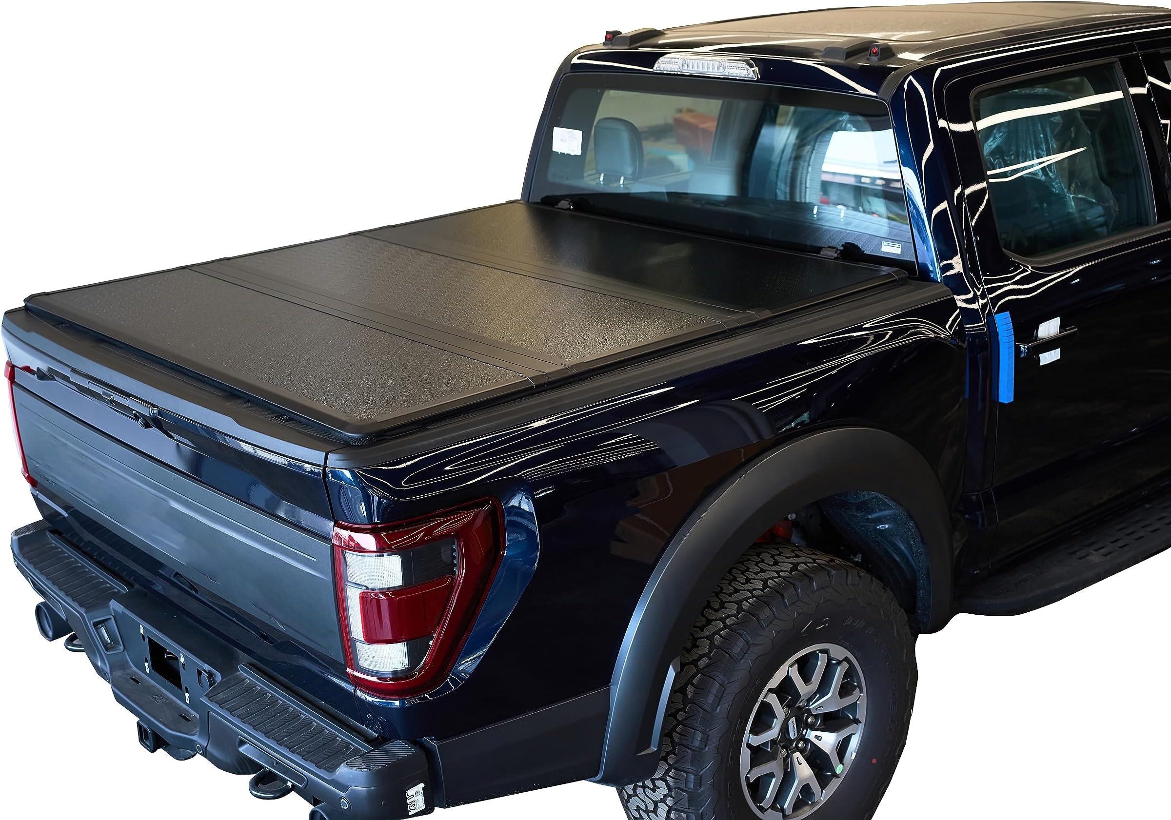 Amazon.com: Lotyjonkk Hard Tri-Fold Truck Bed Tonneau Cover Compatible ...